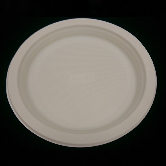 [BIODEGRADABLE] ROUND PLATES 9-INCH 500PC (BIO-PLA-9)